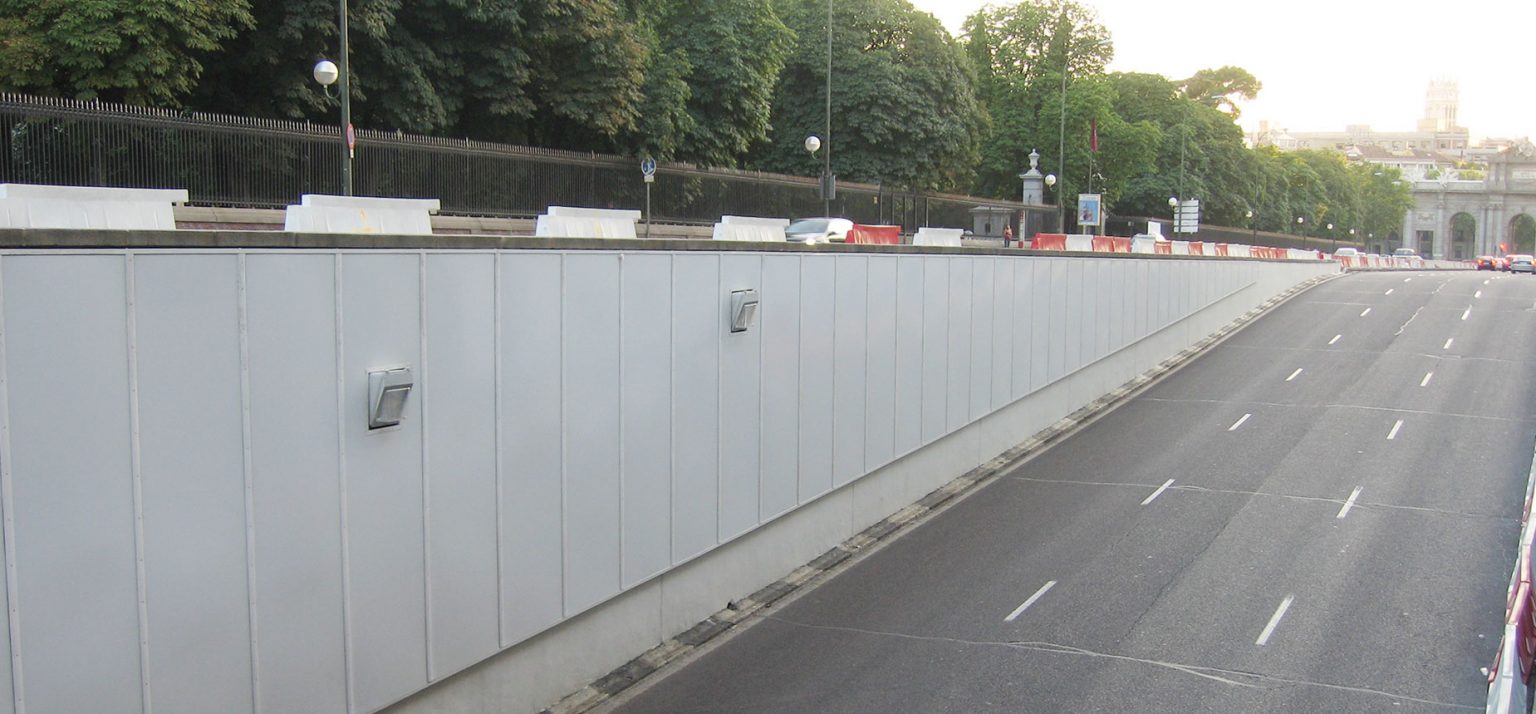 Acero Vitrificado el revestimiento ideal para túneles carreteros